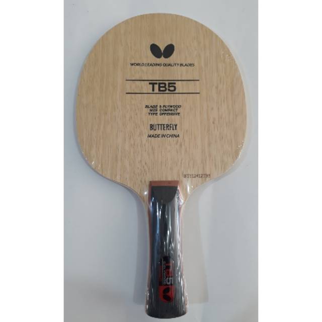 Jual Butterfly TB5 Kayu Bet Tenis Meja Bet Pingpong Bat Tenis Meja Butterfly | Shopee Indonesia