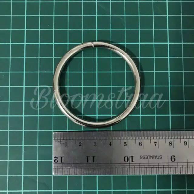 Jual Satuan Ring O 4 cm metal lingkaran bulat besi 4cm 40mm round ...