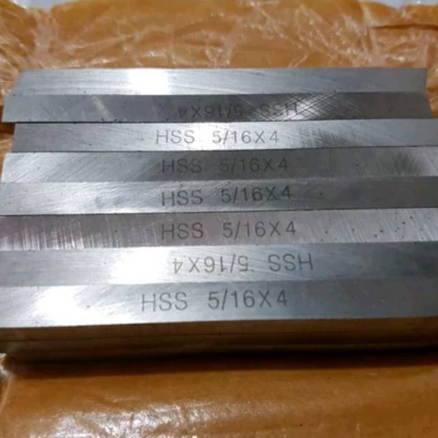 Jual HSS Square Pahat Bubut HSS Square Bit Good Quality Steel Size 5 I ...