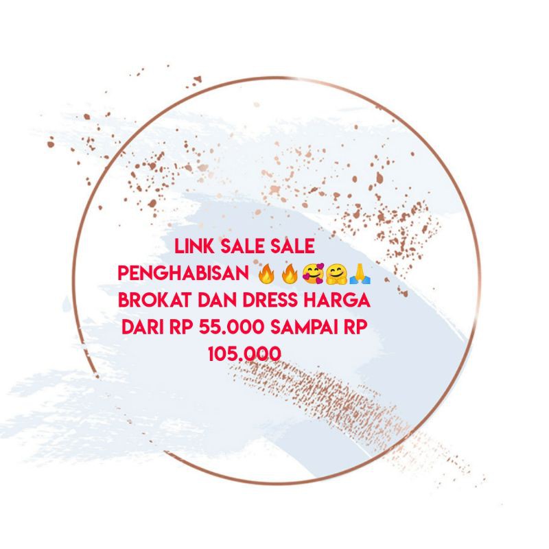 Jual live link nota brokat sale habis | Shopee Indonesia