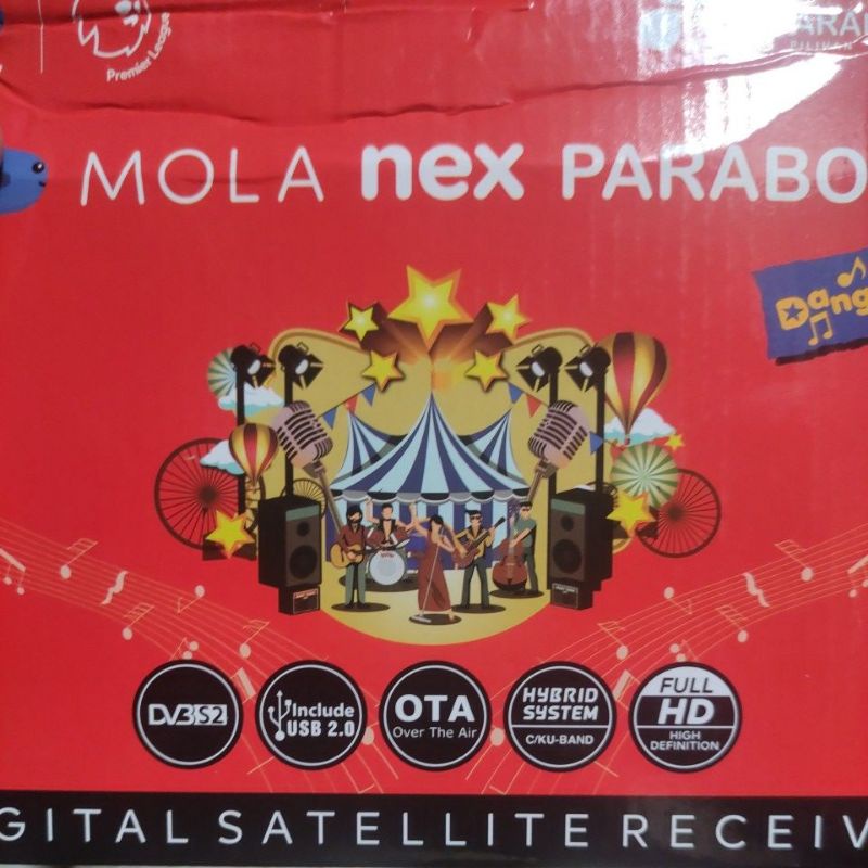 Jual Mola Nex Parabola Merah (Nexparabola) | Shopee Indonesia