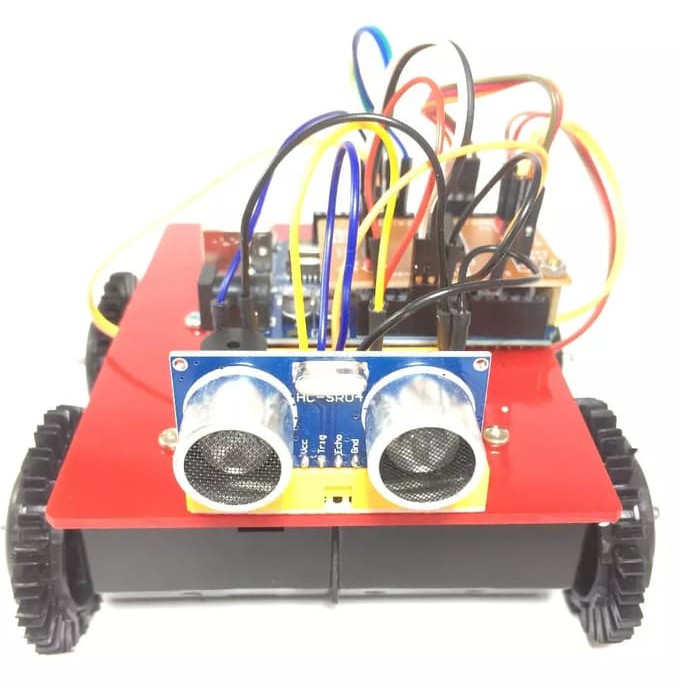 Jual Robot Mobile Avoidance Arduino Ultrasonic Sensor Fullset Modul