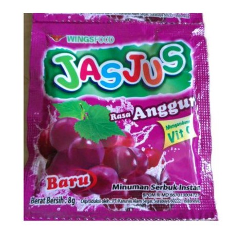 Jual JasJus Minuman Rasa Buah All Varian [10 sachet] | Shopee Indonesia