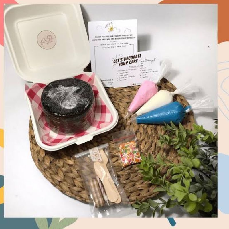 Jual Bento Cake DIY KIT (Cake 10cm) by Annira Cake || Decorate Your Own ...