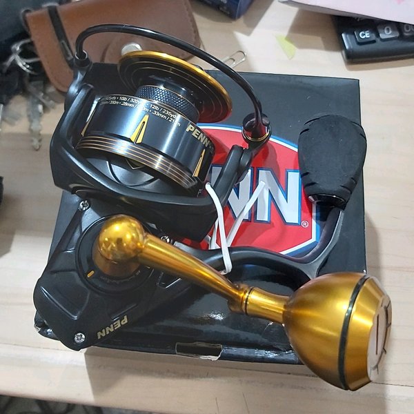 Jual Boy.pinar reel penn slammer III 4500 gold | Shopee Indonesia