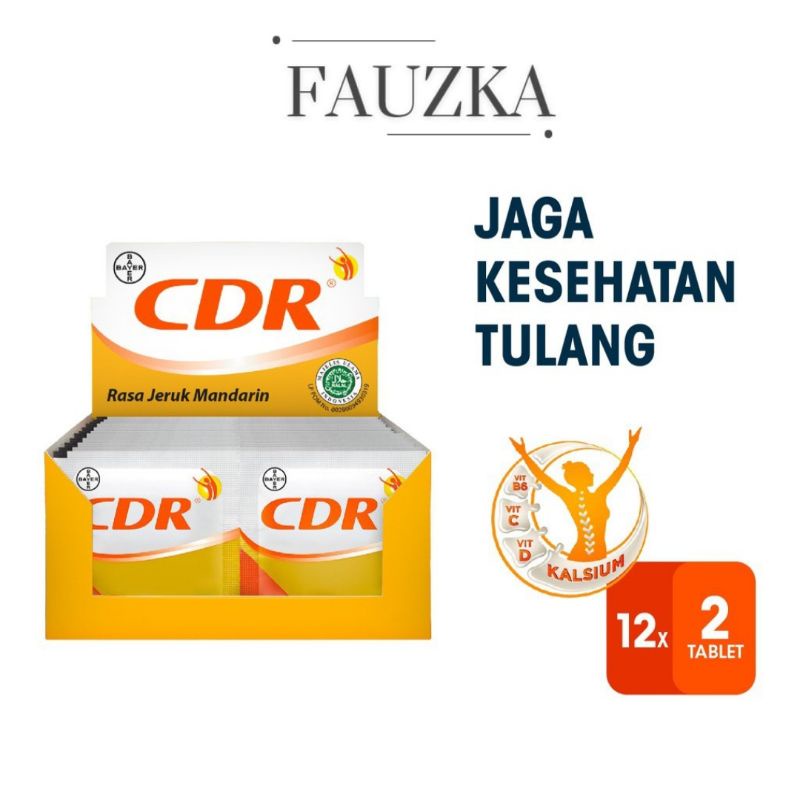 Jual CDR BOX isi 24 tablet ORIGINAL | Shopee Indonesia
