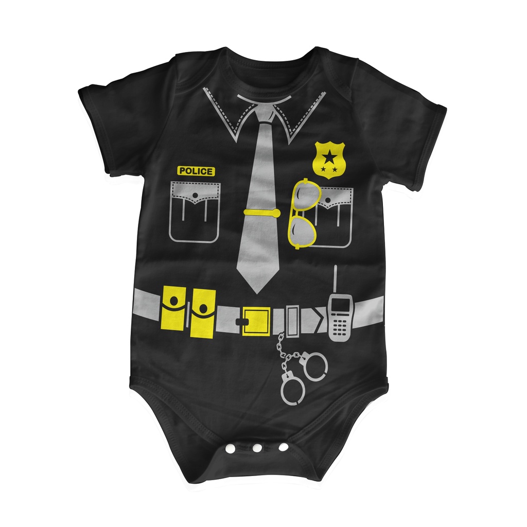 Jual Baju Bayi Tema Army Tentara dan Polisi / Model Jumper dan Romper ...