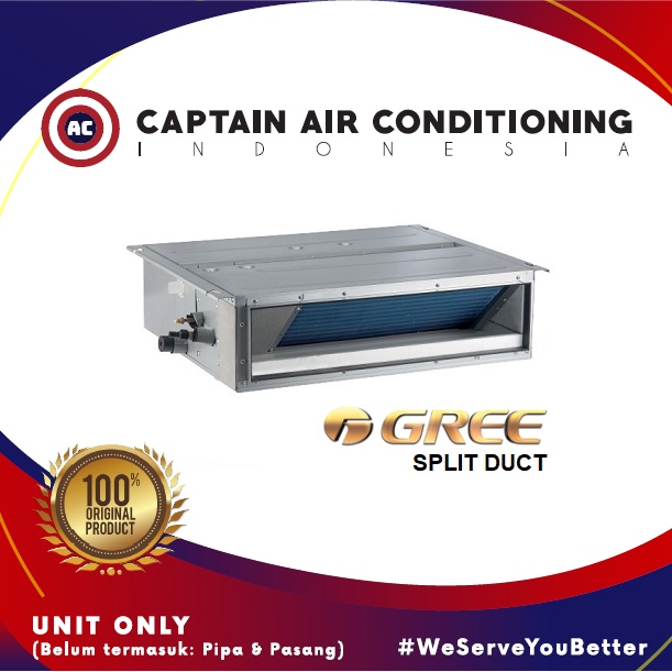 Jual GREE AC Split Duct GU-50PS/A-K 2 PK | Shopee Indonesia