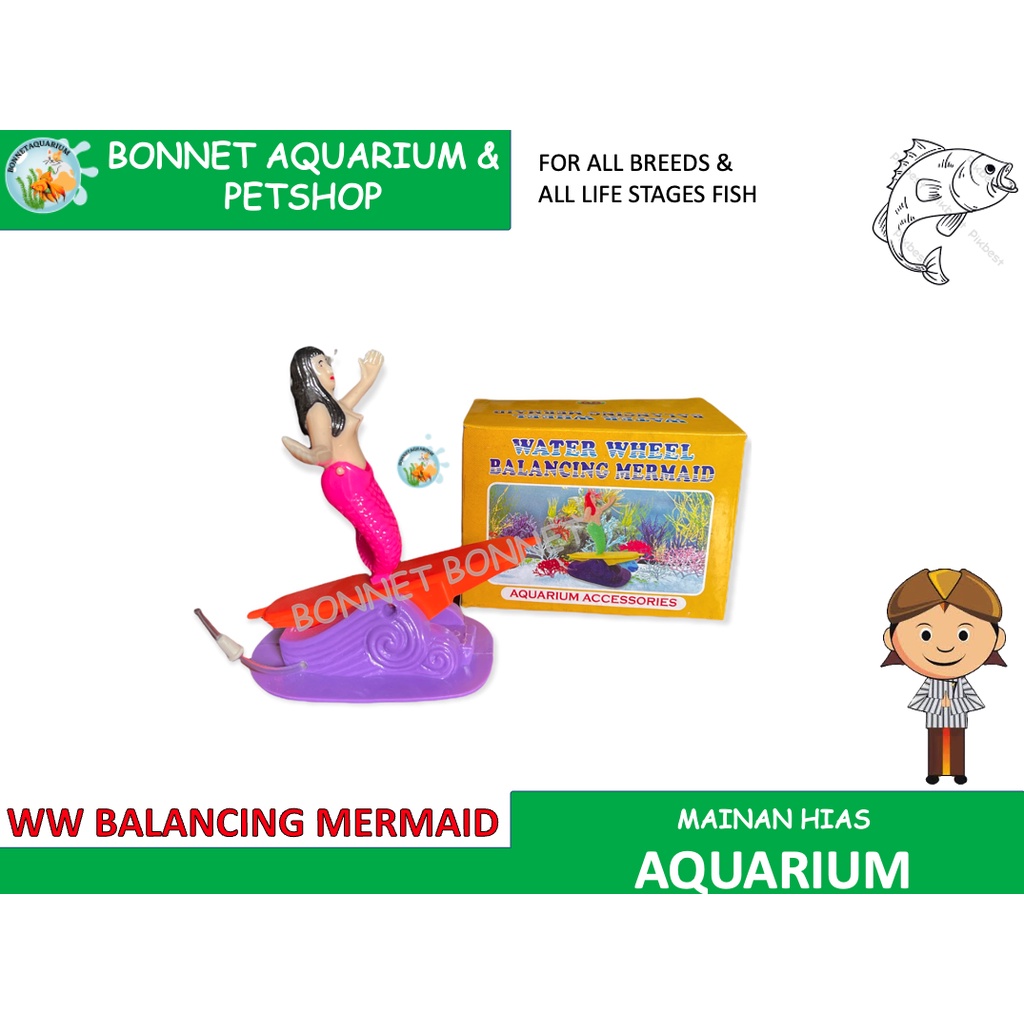 Jual MAINAN HIAS/ORNAMEN HIAS AQUARIUM/DEKORASI AQUARIUM "BALANCING ...