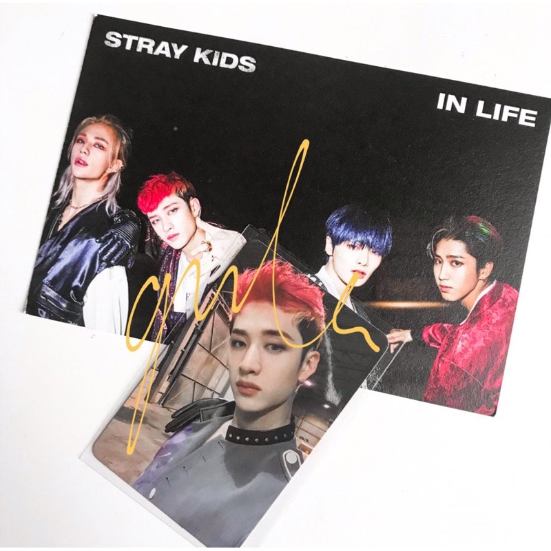 Jual Stray Kids IN LIFE Bangchan Chan DS Postcard | Shopee Indonesia