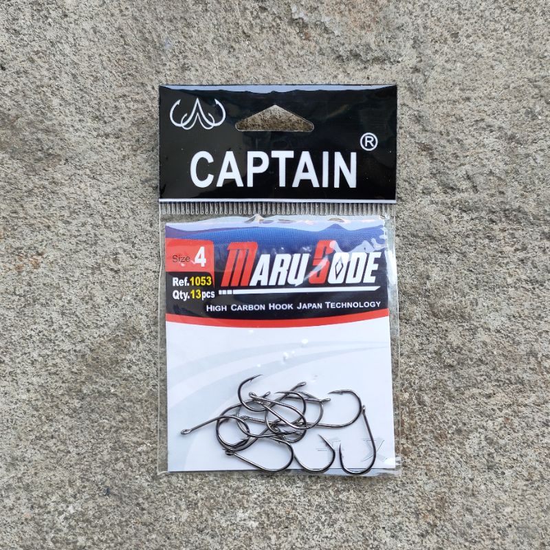 Jual Mata Kail Pancing Captain Chinu Ring & Marusode | Shopee Indonesia