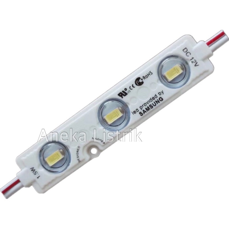Jual Lampu Led Modul 3mata Smd Dc 12volt Dan 24volt Waterproof 3 Mata