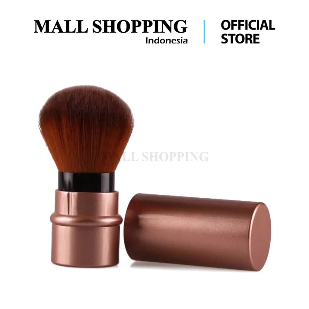 Jual (COD) Brush Make Up Travel Portable Blush Powder Foundation MALL ...