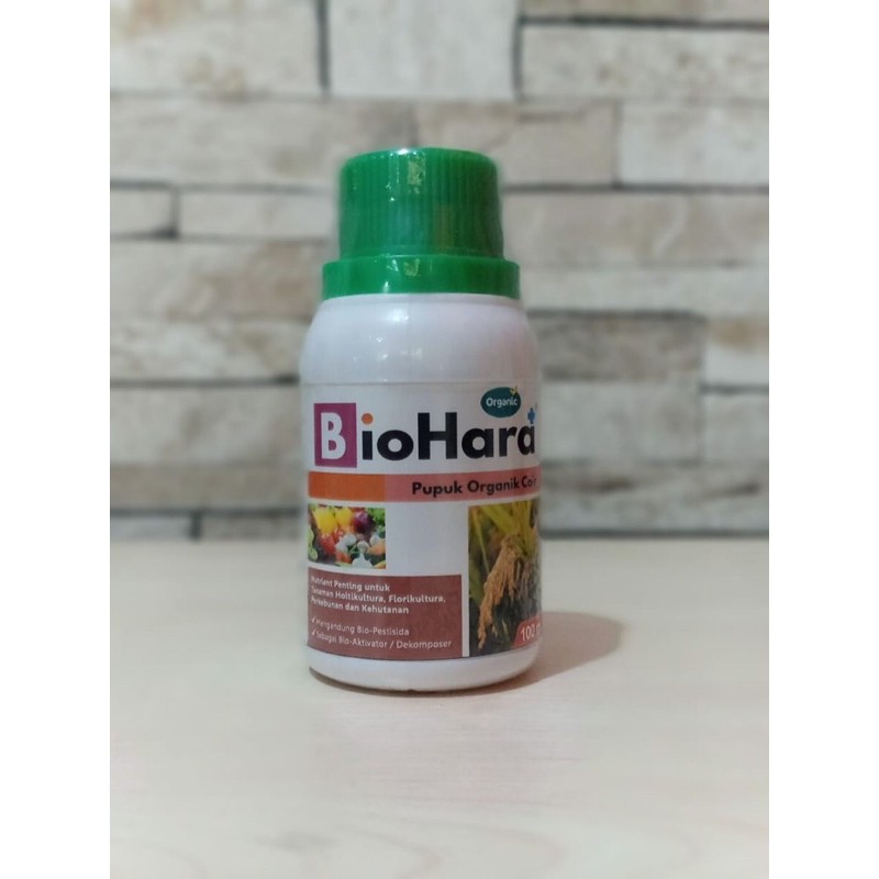 Jual Pupuk Organik Cair + Bio Pestisida BioHara Plus 100 ml | Shopee ...