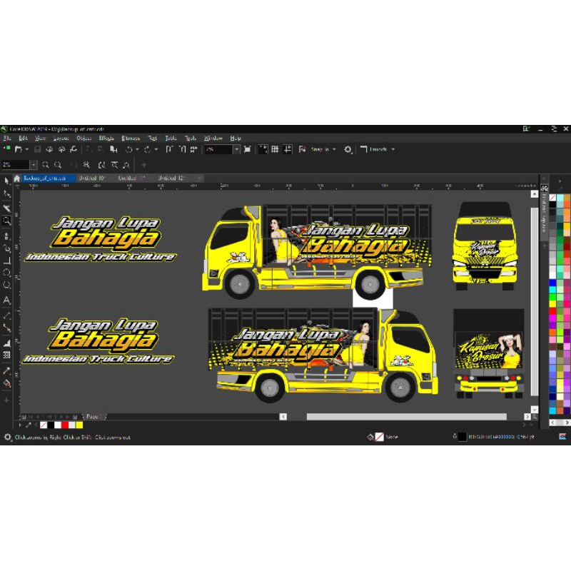 Jual Decal Truk Canter Non Cutting | Shopee Indonesia