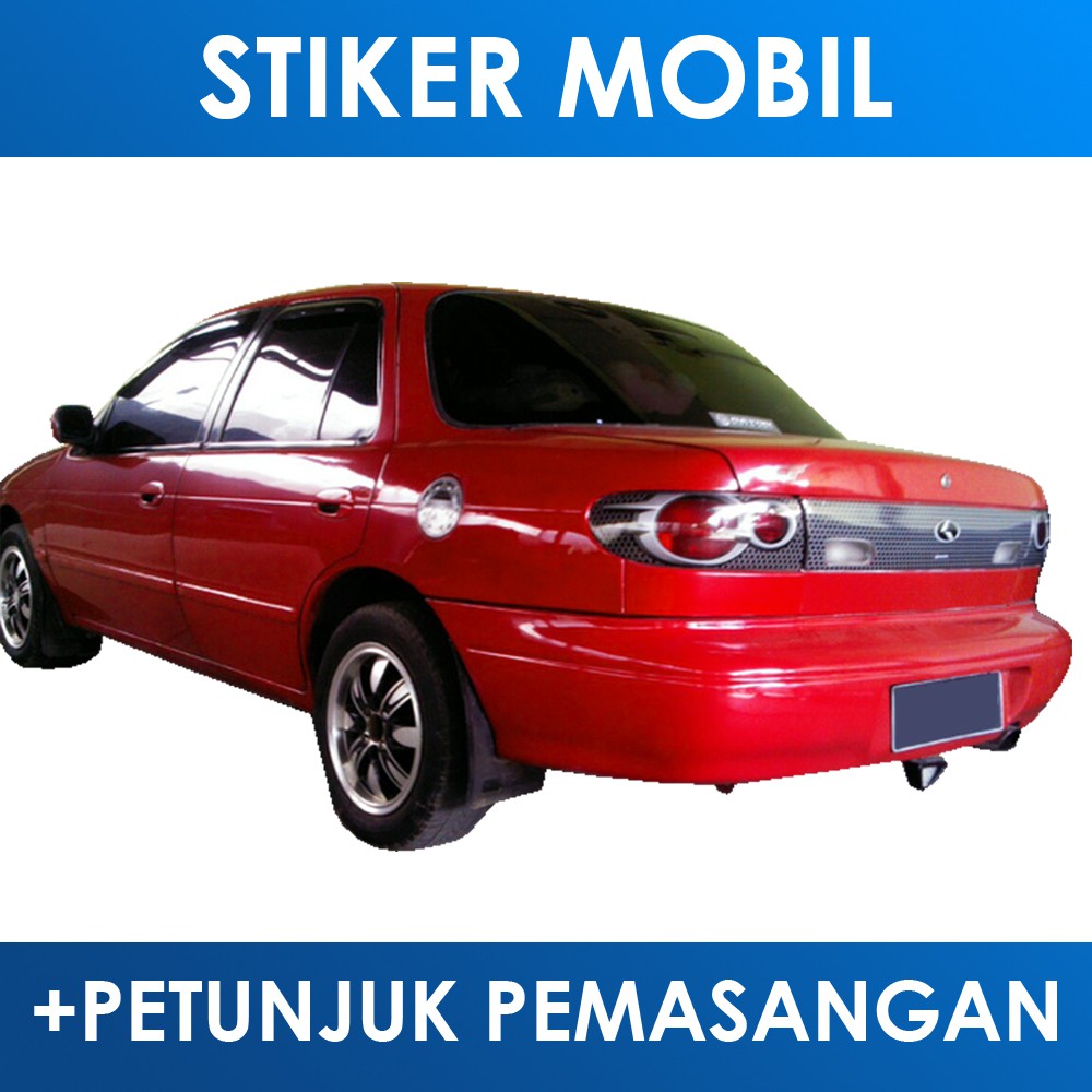 Jual Stiker Mobil Timor Sticker KIA Sephia Laminasi Glos | Shopee Indonesia