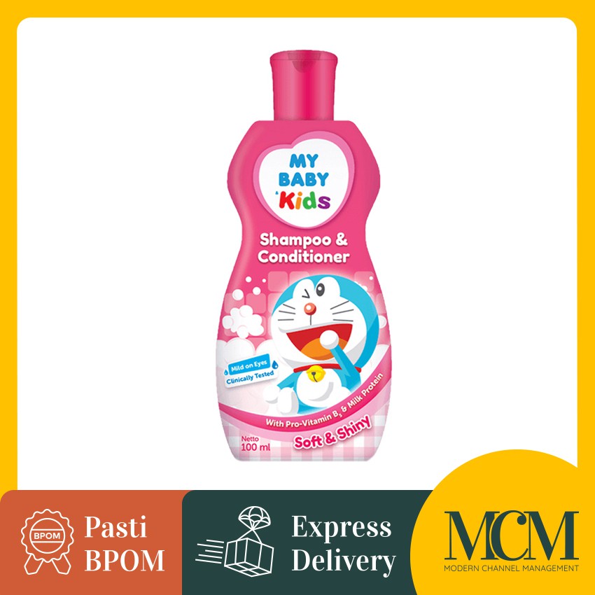 Jual Shampo Bayi My Baby Kids Shampoo Conditioner Soft & Shiny - 100 mL ...