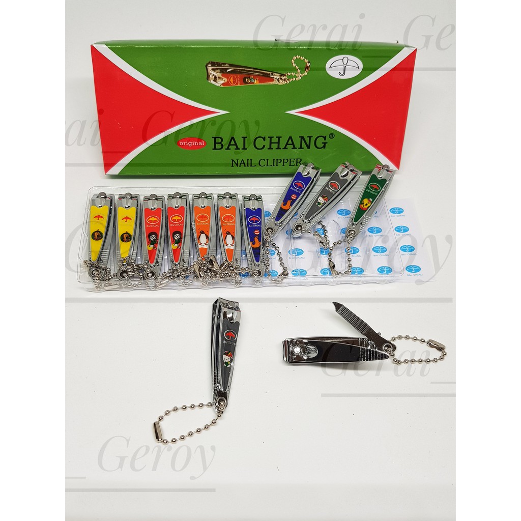 Jual Gunting Kuku Kecil Stainless Merek BAICHANG | Shopee Indonesia