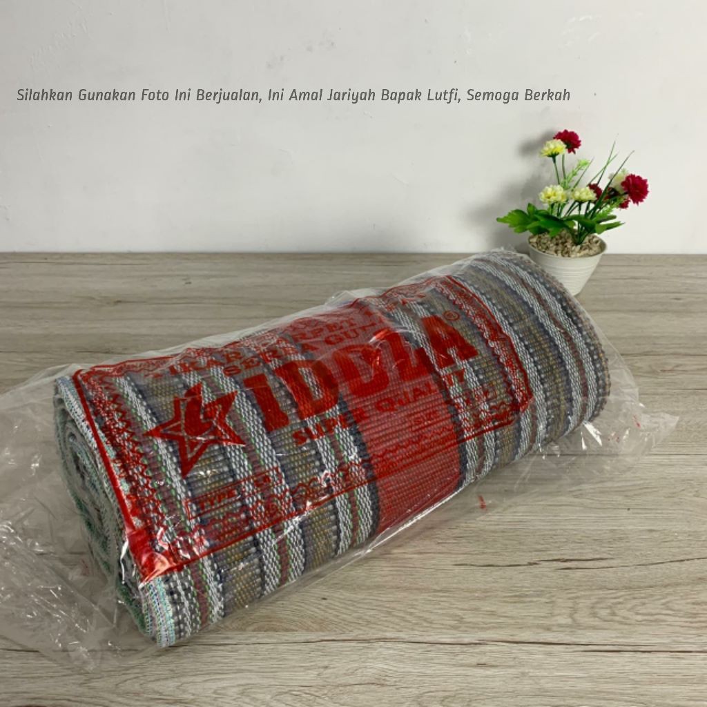 Jual Tikar Anyam Murah Sambungan Tiga (Plastik IDOLA) | Shopee Indonesia