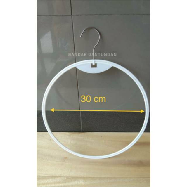 Jual Hanger Kerudung Khimar Gantungan Hijab Hanger Bulat Hanger ...