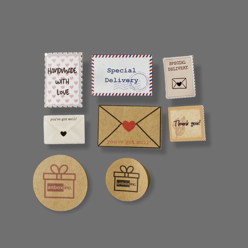 Jual custom 4 cm sticker thank you / cetak stiker | Shopee Indonesia