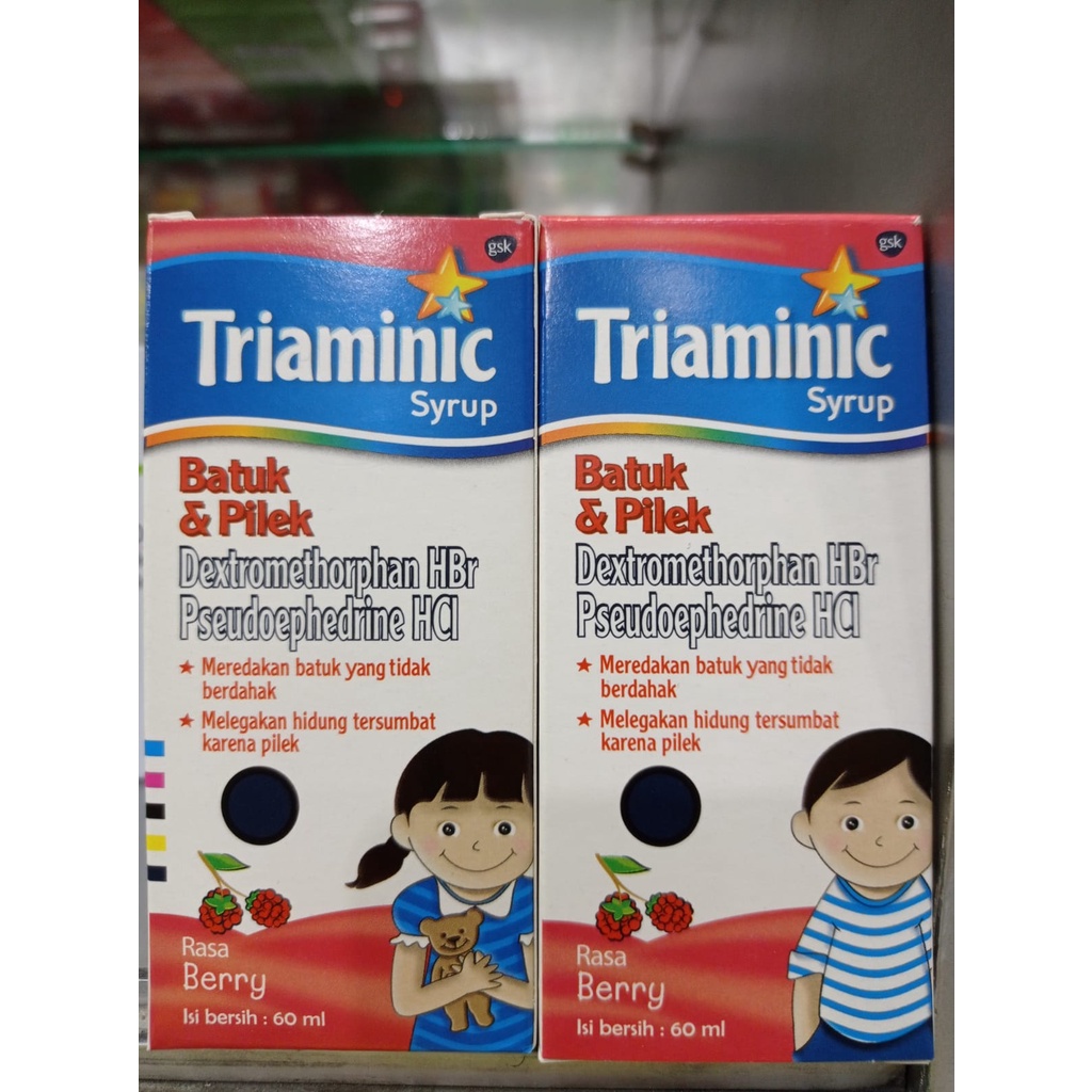 Jual TRIAMINIC BATUK PILEK SYR (per Botol) | Shopee Indonesia