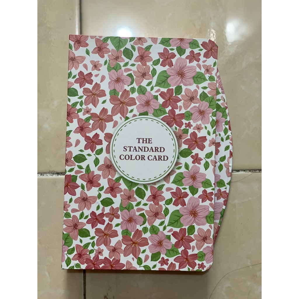 Jual NAIL DISPLAY BOOK COLOR CHART 120tip / 88tip / 60tip/ 48tip/ BUKU ...