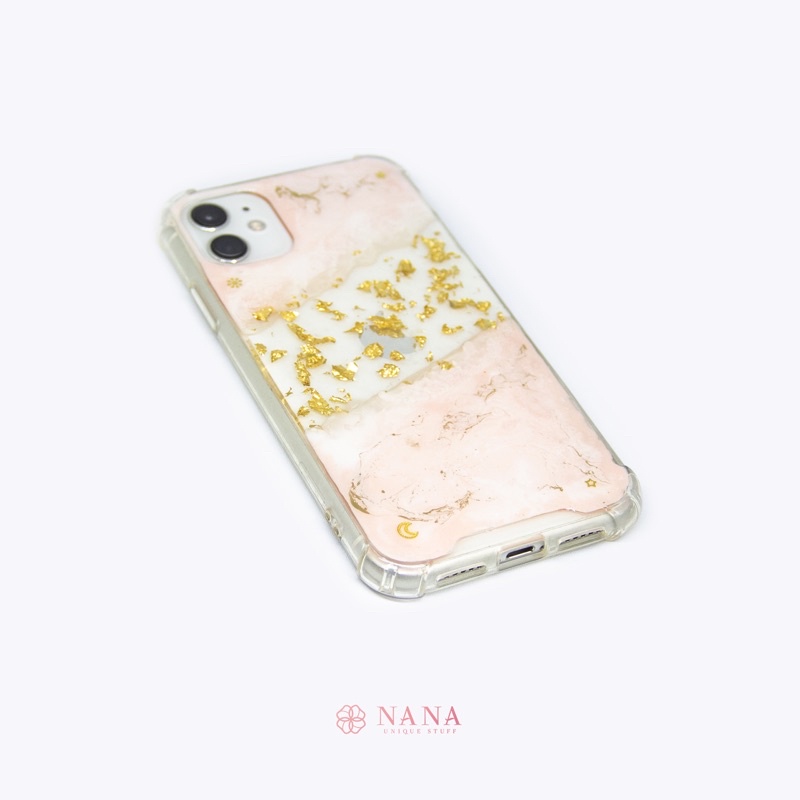 Jual Custom Resin Phone Case / Casing HP Custom Motif Marble/Beach ...