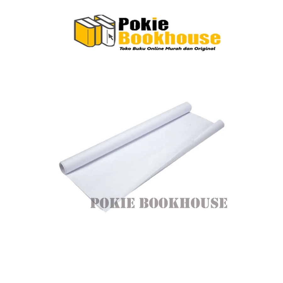 Jual KERTAS KARTON MANILA WARNA (PUTIH) 85x60 Cm DOFT DOFF SERBAGUNA ...