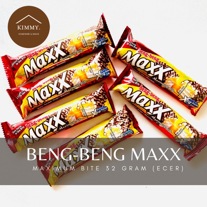 Jual BENG-BENG MAXX 32 GRAM ECER SATUAN / BENGBENG WAFER COKELAT ...
