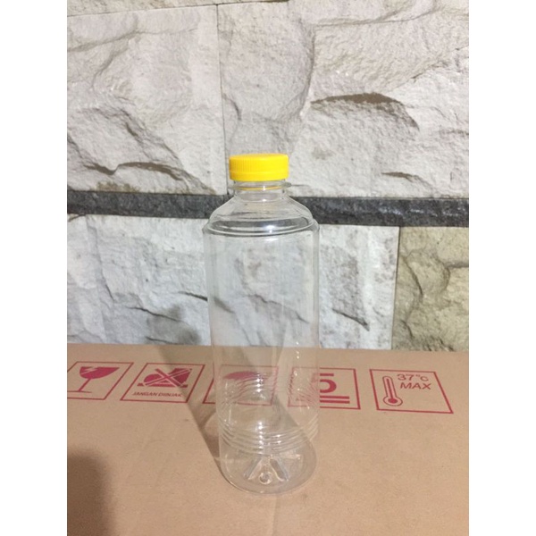 Jual botol almond 500 ml // botol plastik // botol minuman | Shopee ...