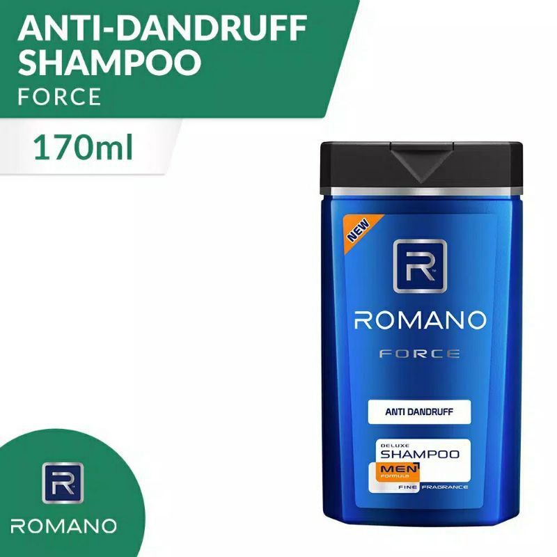 Jual Romano shampoo anti dandruff force 170ml | Shopee Indonesia