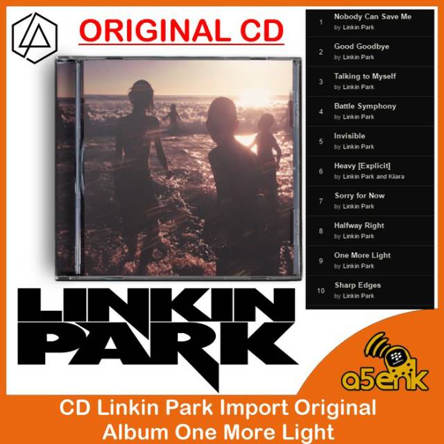 Jual Original Cd Linkin Park One More Light Album Import Shopee Indonesia