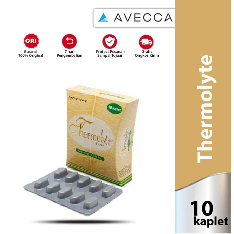Jual Thermolyte Plus 10 Kaplet / Pelangsing / Pelangsing Herbal ...