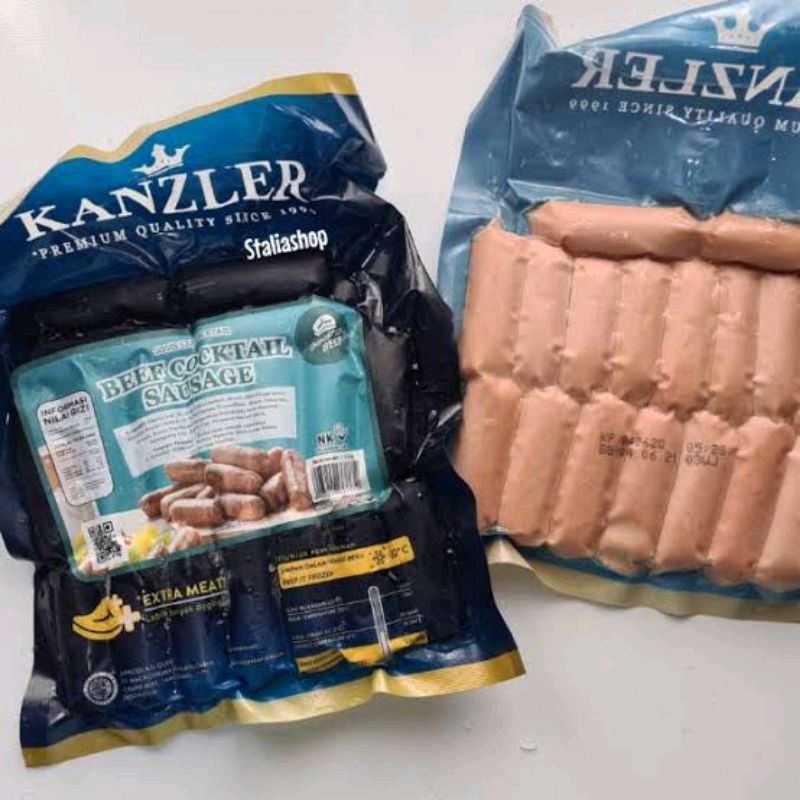 Jual Beef Cocktail Kanzler Sosis sapi kanzler Sosis mini Kanzler Sosis ...