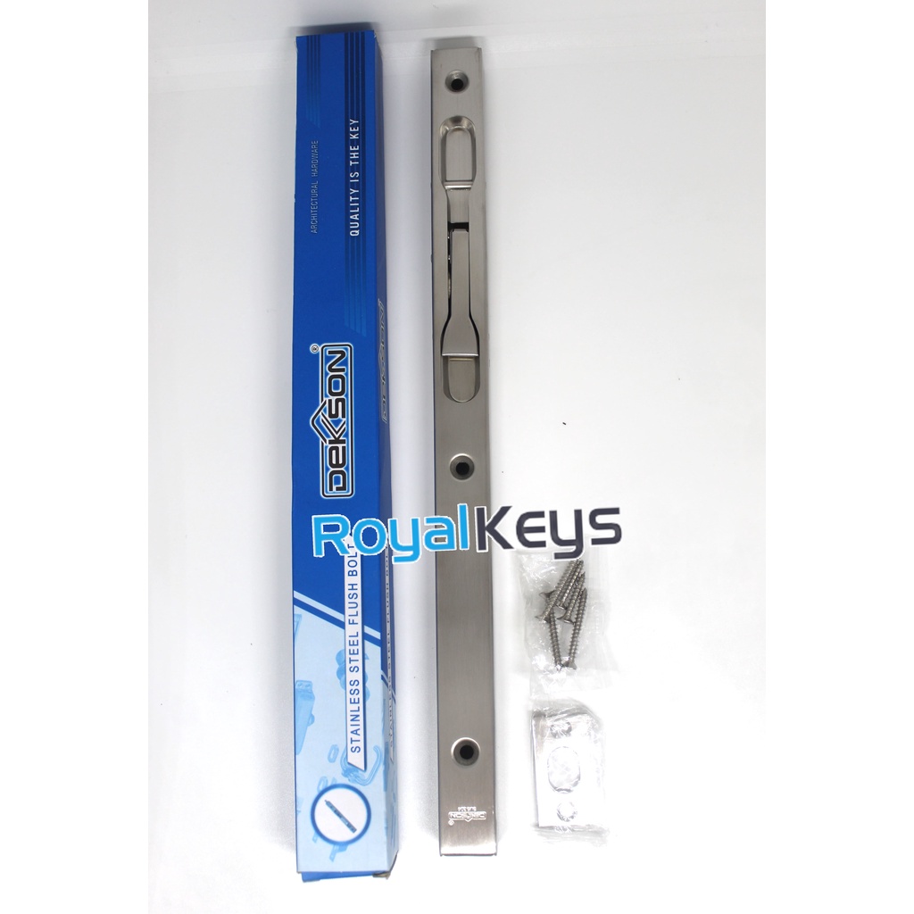 Jual Flush Bolt Dekson Dekkson FB 040 40" Inch Slot Kunci Pintu Grendel ...