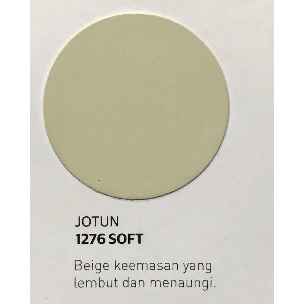 Jual JOTUN Majestic True Beauty Matt 1276 - Soft 2,5 L / 4 kg Cat Tembok Dalam Interior | Shopee ...
