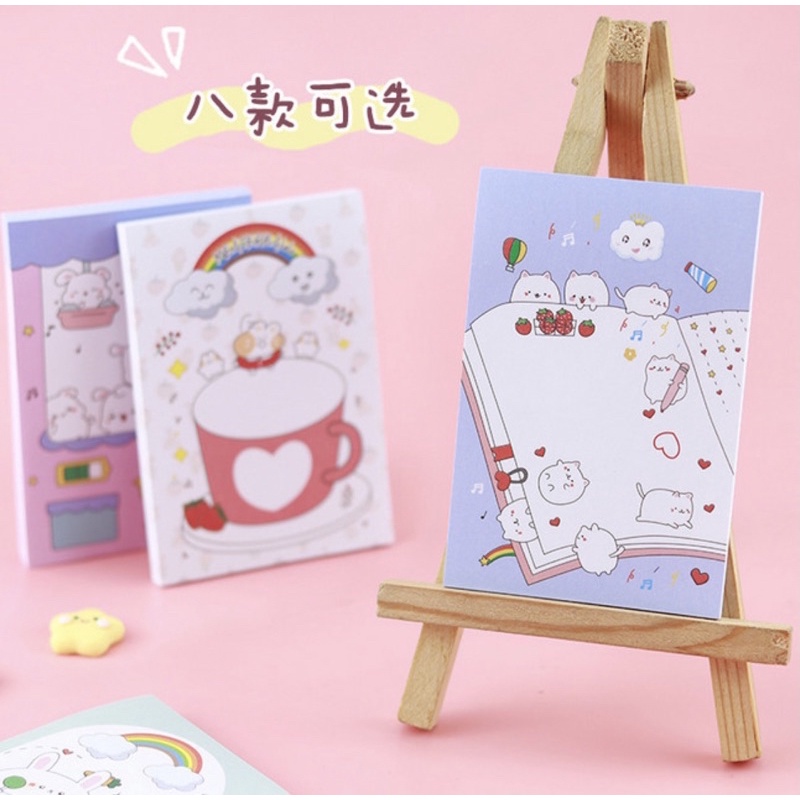 Jual sticky notes/kertas memo/ memopad korea kawaii lucu import murah ...