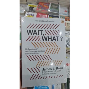 Jual Buku Wait, What dan Pertanyaan Mendasar Lain Dalam Hidup - James E ...