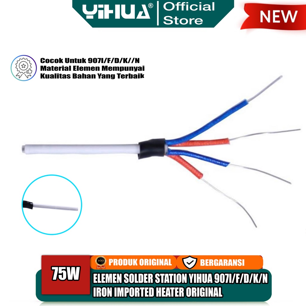 Jual Elemen Solder Station Yihua 907I Elemen Soldering Iron 907F - 907K ...