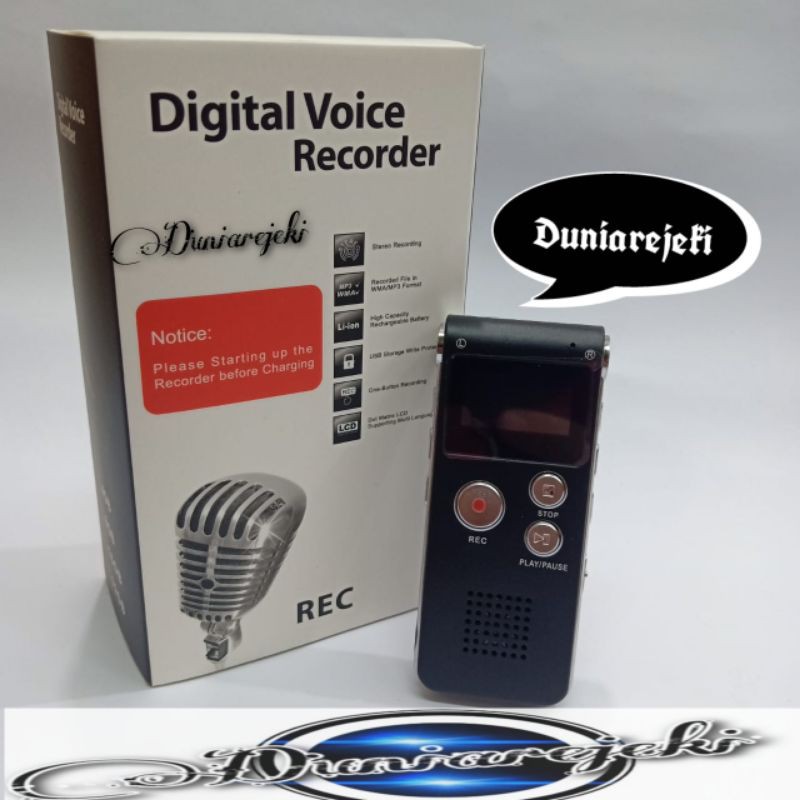 Jual Portable Digital Audio Voice Recorder Recording USB Alat rekam ...