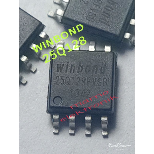 Jual IC WINBOND 25Q128 IC MEMORY TV LED LCD 25Q128 IC FLASH BIOS SPI 16MB | Shopee Indonesia