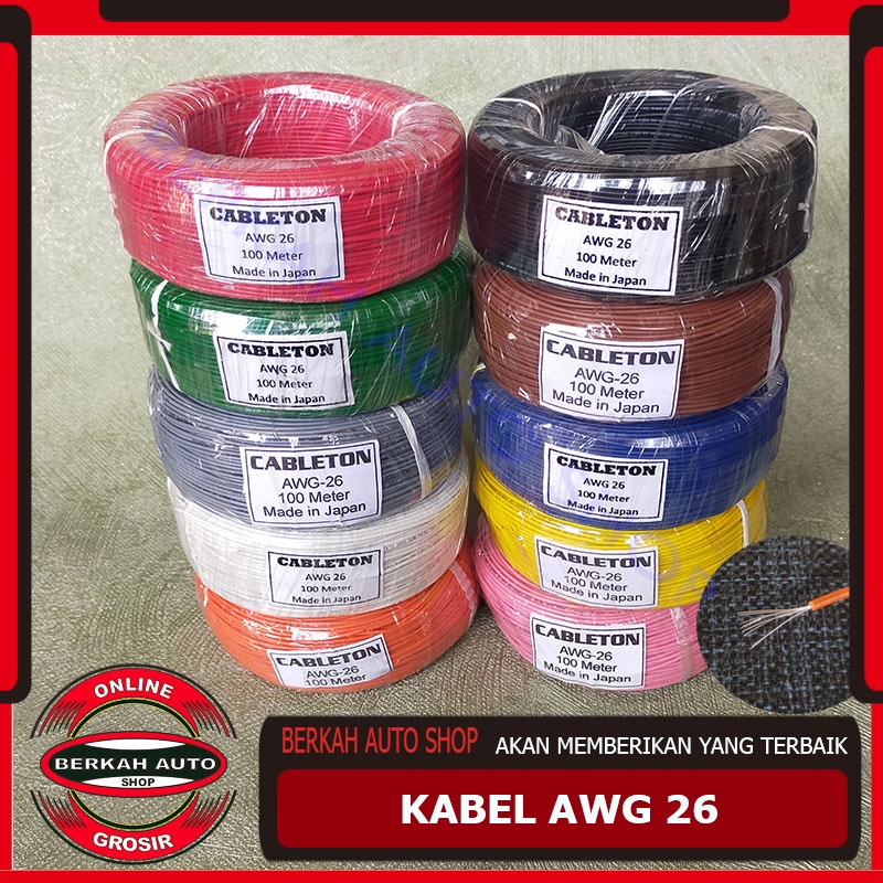 Jual Kabel awg 26 tembaga putih original jual per 1 meter | Shopee Indonesia