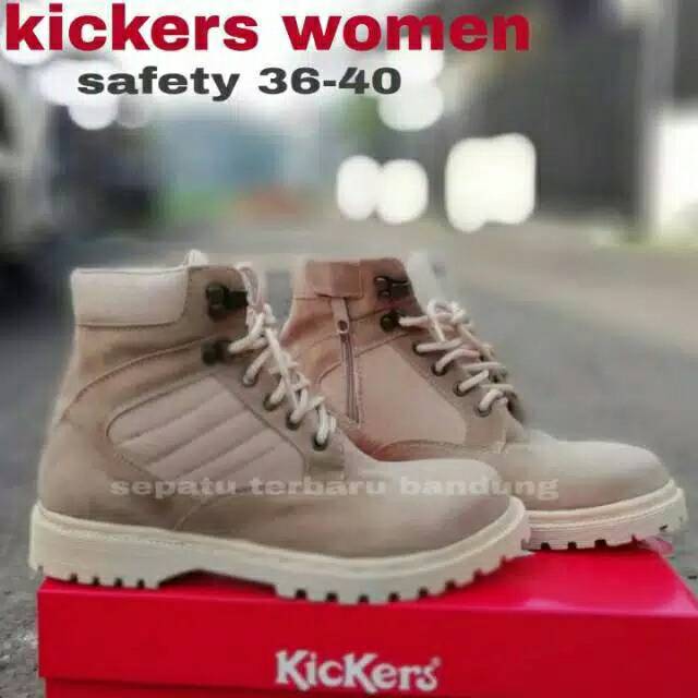 Jual SEPATU BOOTS CEWEK KICKERS DELTA GAYA HARIAN FASHION BAHAN SUEDE ...