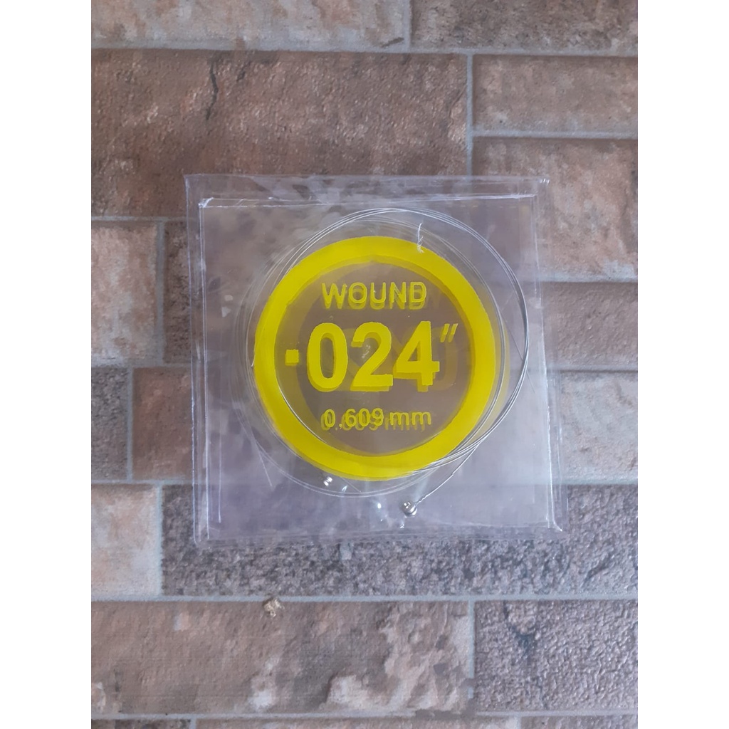 Jual Senar Gitar akustik elektrik Plain Senar 4 ukuran 024 (lusinan ...