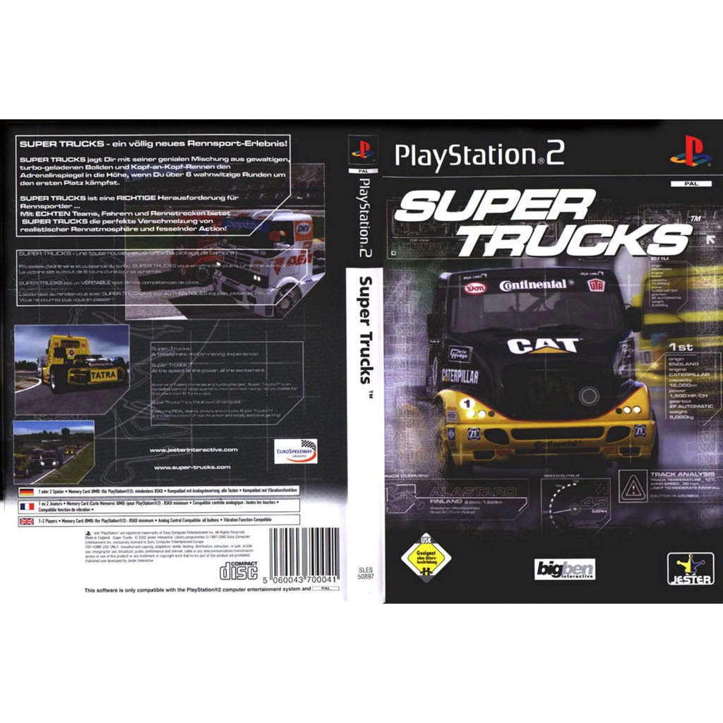 Jual Kaset Ps2 Game Super Truck Racing | Shopee Indonesia