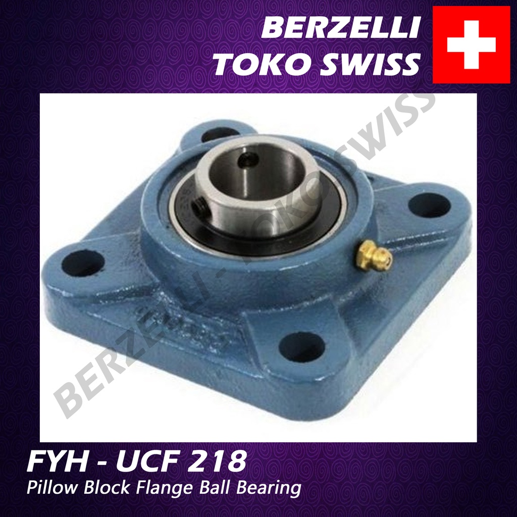 Jual FYH UCF 218-90mm Pillow Block Flange Bearing | Shopee Indonesia