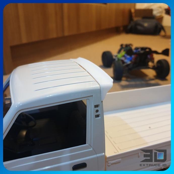 Jual WPL D12 Bodykit + Roof Spoiler Part Truk RC Mobil Remote Control ...