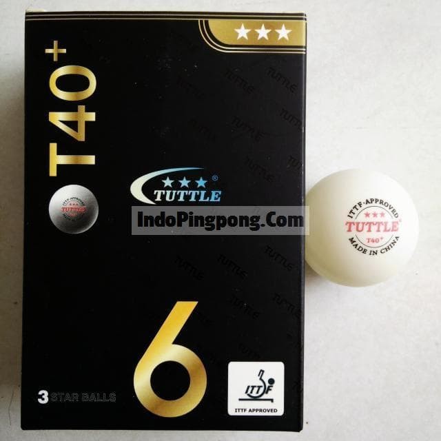 Jual Tuttle 3-Star T40+ Poly Balls ~ Bola Plastik Pingpong 40+ | Shopee Indonesia