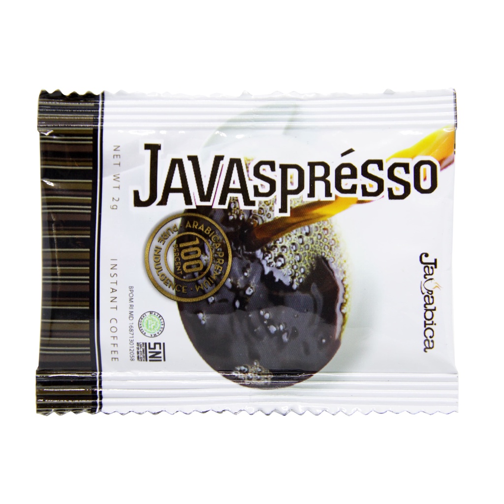 Jual Espresso Instan Javabica - Javaspresso Sachet (2 Gram x 25 Sachet ...